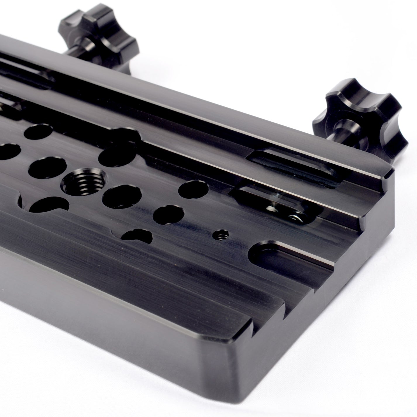 AZ100 Dual Saddle Plate. 200mm long. DV Profile – Rowan Engineering